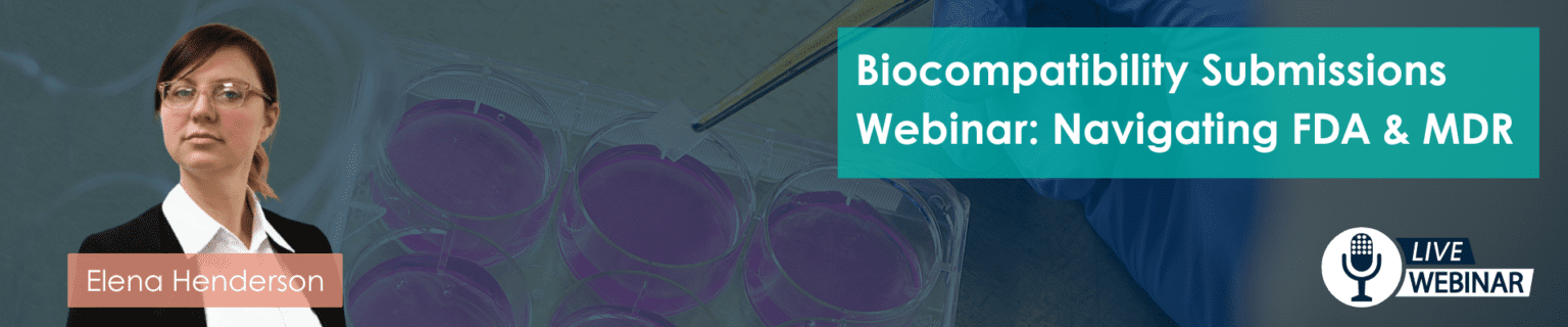 Biocompatibility Submissions Webinar: Navigating FDA MDR - Cormica ...